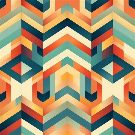 Premium Photo A Colorful Pattern With The Letter Z On It