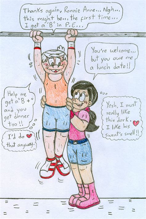 Gym Couple Lincoln Loud And Ronnie Anne Santiago By Jose Ramiro On Deviantart