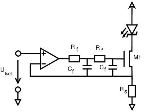 Compensated Constant Current Source In This Example Using A Second