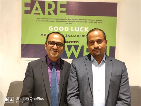 Abmiftekharul Islam On Linkedin Fare Well Party Of Mohammad Sajjad Hossain At Doreen Group