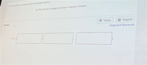 Solved Use The Variable X To Write The Set In Set Builder Chegg Com
