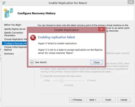 How To Fix Common Hyper V Replication Errors