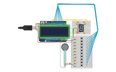 Circuit Design Elevator System Tinkercad