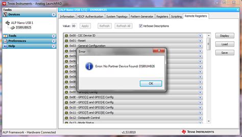 Deserializer Ds90uh926q Is Not Enabling When Connected To Serializer Ds90ub925q Through Lvds