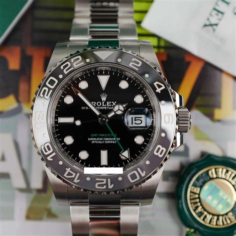 Rolex Gmt Master Ii Bruce Wayne Réf 126710grnr 2024 Oyster