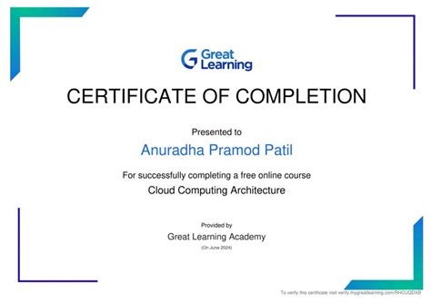 Anuradha Patil On Linkedin Greatlearningacademy Cloudcomputing
