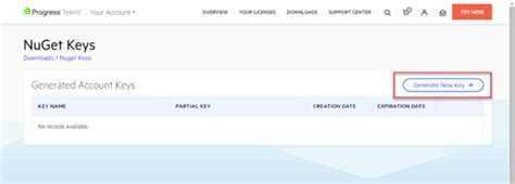 Announcing Telerik Nuget Keys