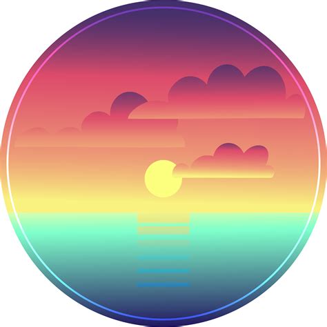Illustrator Practice Gradients Behance