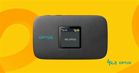 Wifi Modem Gb Data Mobile Broadband Optus Prepaid