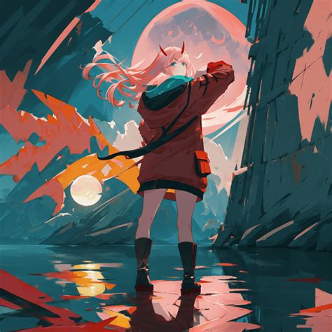 Pastel Zero Two Ai Generated Rzerotwo