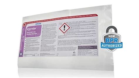 Klerwipe™ Sporicidal Low Residue Peroxide Blended With Di Mop Wipes