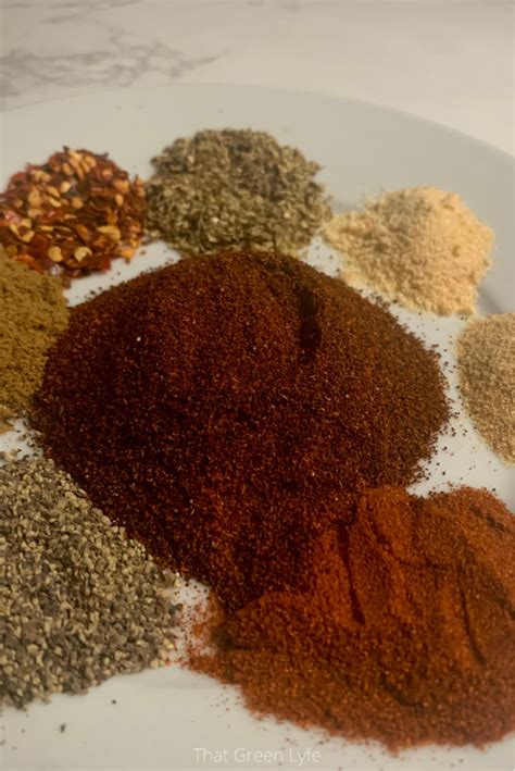Easy Homemade Taco Seasoning Mix Recipe Diy That Green Lyfe