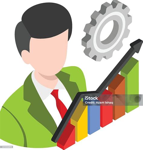 경력 개선 및 개발 직원 아이소 메트릭 개념 개인 성장 및 도전 벡터 색상 아이콘 디자인 Hrm 기호 인사 기호 비즈니스 캐릭터