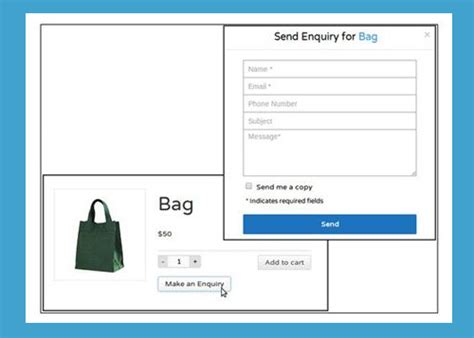 How To Replace Add To Cart Button With Enquiry In Woocommerce