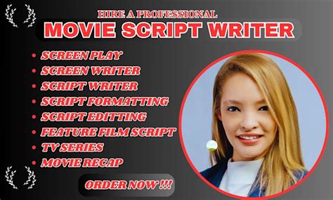 write your movie script tv pilot screenplay feature film scriptwriting by pamela 90 fiverr