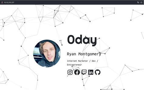 Linux Thm Medium 0day First Start Off With An Nmap Scan It By Christopher Lia Medium