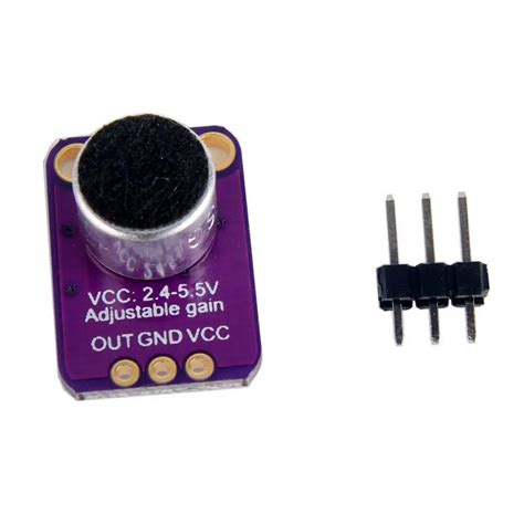 GY MAX Electret Microphone Amplifier Sensor With Adjustable Gain In Microphones From