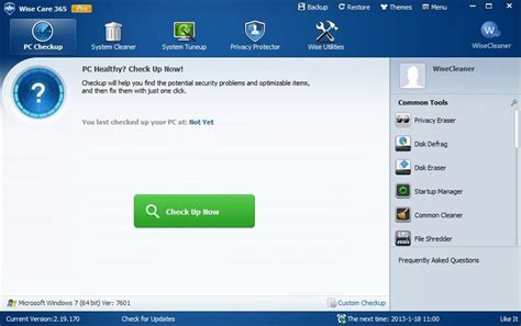 How Do I Set Wise Memory Optimizer Snogiant