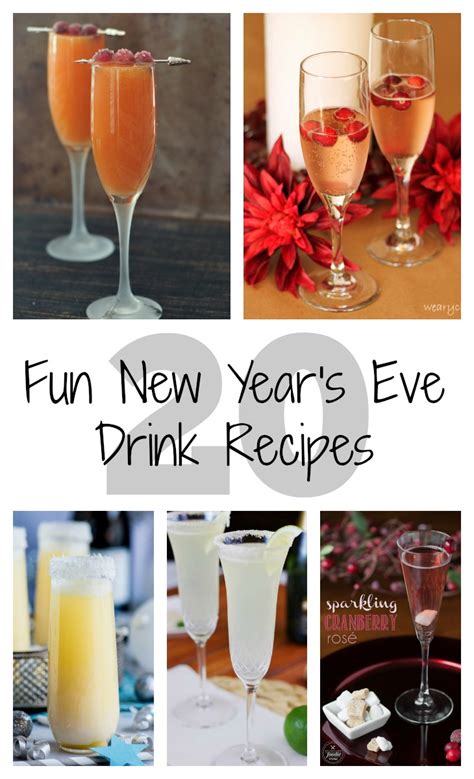 20 Fun New Years Eve Drink Recipes