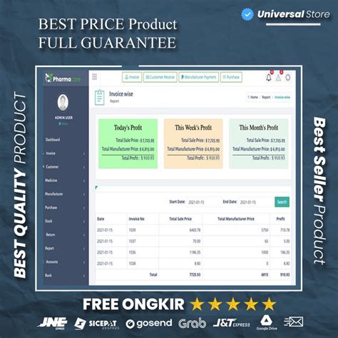 Jual Source Code Aplikasi POS IPOS Apotik Farmasi Apotek Klinik Obat Shopee Indonesia