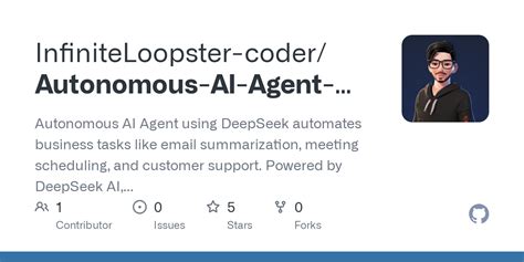 Github Infiniteloopster Coderautonomous Ai Agent Using Deepseek Autonomous Ai Agent Using
