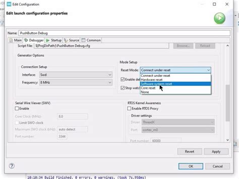 Controlling External LED Using A Pushbutton With STM32 CubeIDE