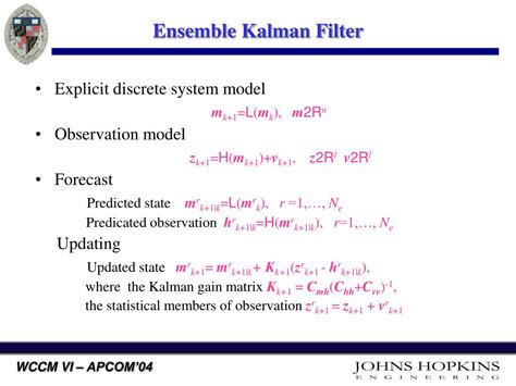 Ppt Kalman Filtering For Coarse Time Stepper Based Multiscale Data Assimilation Powerpoint
