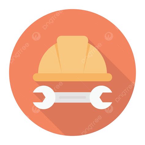 Engineer Illustration Headgear Engineering Vector Illustration