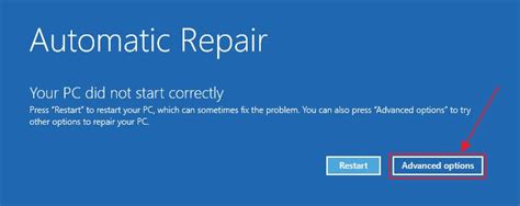 How To Fix Windows Won T Start And Boots Into Recovery Environment RE