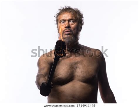 Naked Man Torch Stock Photo 1714911445 Shutterstock
