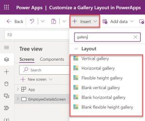 Customize A Power Apps Gallery Layout