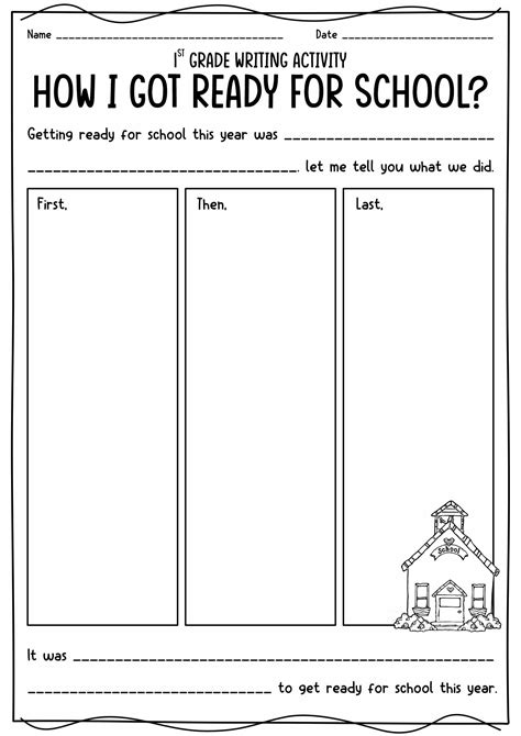 15 First Day Of School Worksheets 2nd Grade Artofit