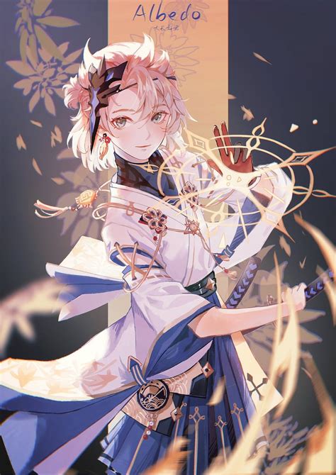 Albedo Genshin Impact Drawn By Heng Ya Danbooru Albedo Genshin Impact Drawn By Heng Ya Danbooru