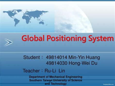 PPT Global Positioning System PowerPoint Presentation Free Download ID