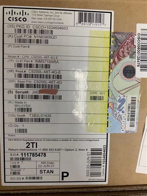 Miranda Han On Linkedin Wts Cisco Network Switch C9200l 48t 4g E