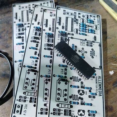 Jual Kit Diy Pcb Pll Lc72131 Dan Pcb Kontrol Atmega Shopee Indonesia