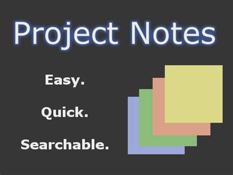 Project Notes 유틸리티 도구 Unity Asset Store Project Notes 유틸리티 도구 Unity Asset Store