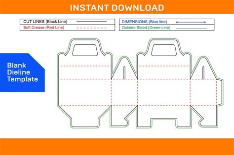 Cake Box Packaging Design Template At Jamie Rooke Blog