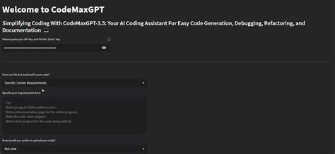 Codemaxgpt • Your Ai Coding Assistant