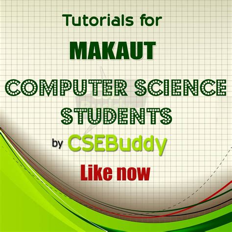 Makaut Cse Tutorials And Support