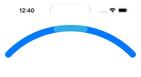 Ios How Do I Only Draw The Top Part Of A Circumference Stack Overflow