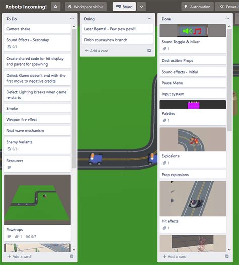 Robots Incoming Planning With Trello Show Gamedevtv