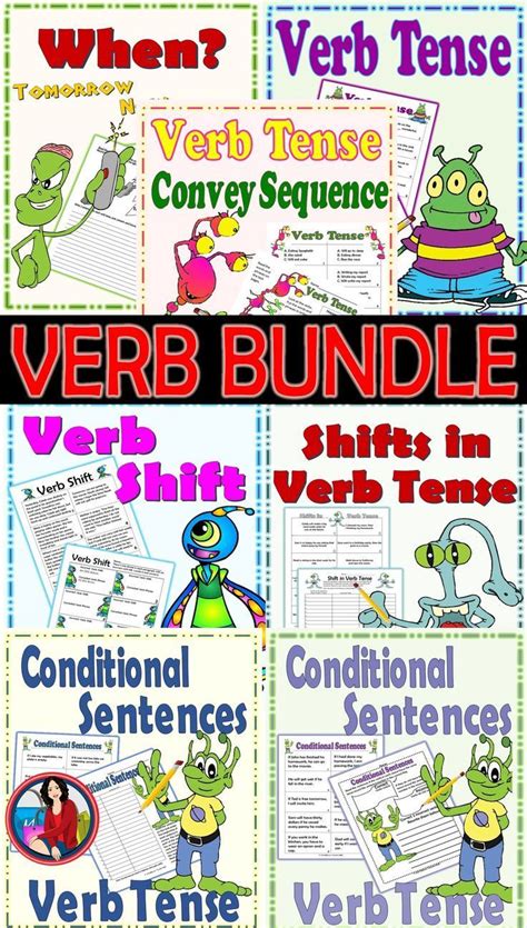 Verb Tense And Verb Tense Shift Bundle Verb Tenses Teaching Reading Conditional Sentence