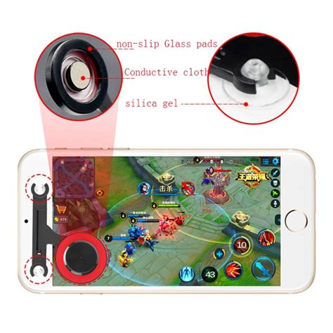 Masiken Mobile Game Joystick Game Sucker Rocker Controller Touch Screen
