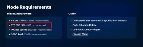 Update Minimum Hardware Stats · Issue 178 · Filecoin Saturnhomepage · Github