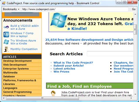 Advanced Bookmark Control Codeproject