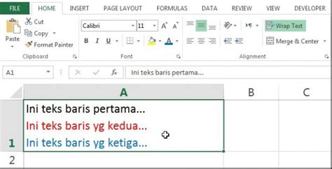 Memahami Istilah Row Coloumn Cell Dan Range Di Excel
