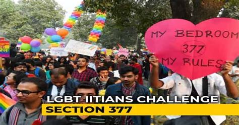 Iitians Go To Top Court Demand Law Criminalising Gay Sex Be Scrapped
