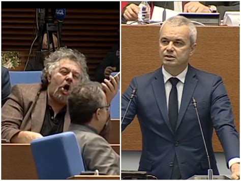 СРАМНИ СЦЕНИ Костадинов чете стихотворение на Вазов от трибуната Манол Пейков крещи