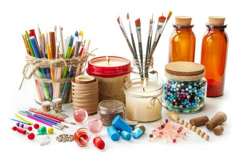 Premium Photo Crafting Made Simple Isolated On White Background